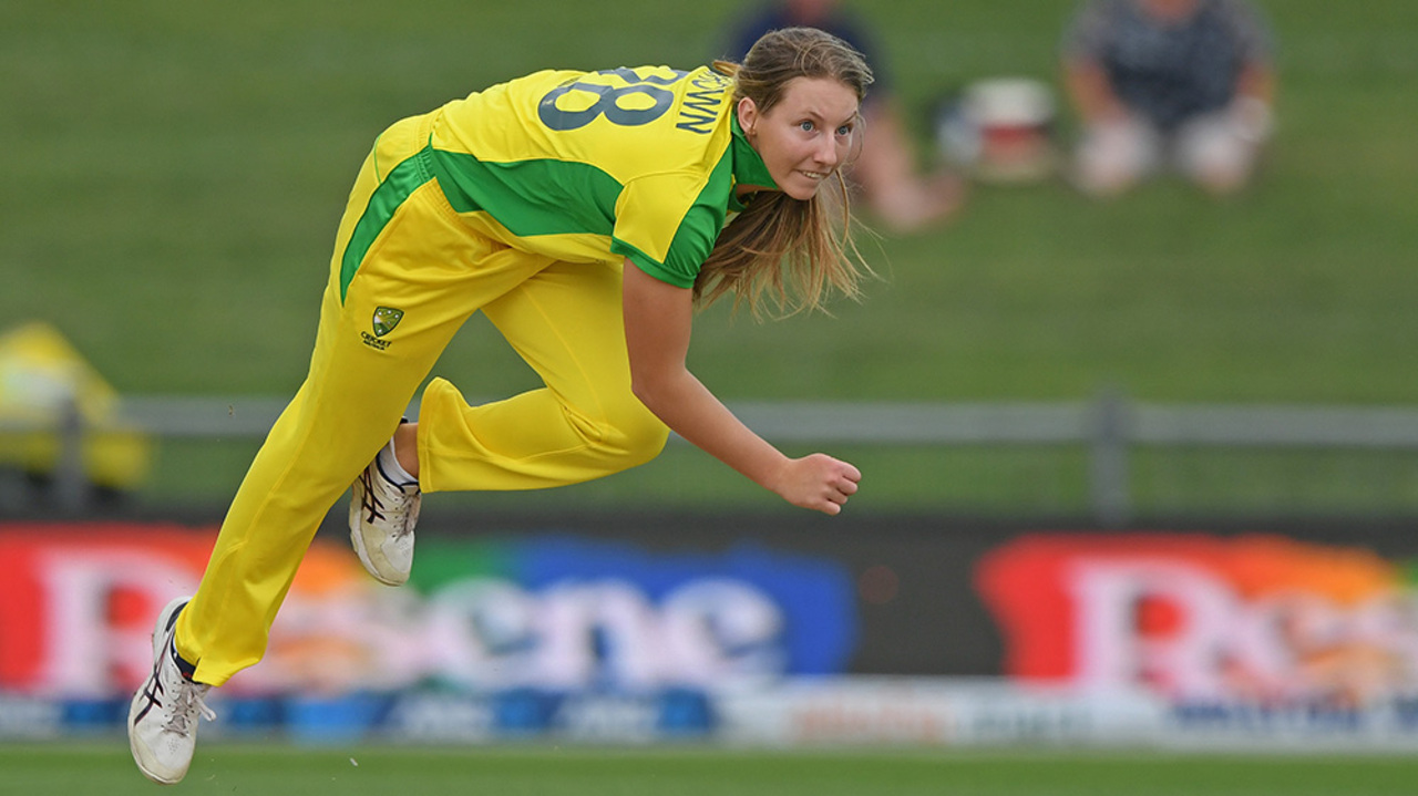 Darcie Brown's express pace rewarded with wicket on debut
