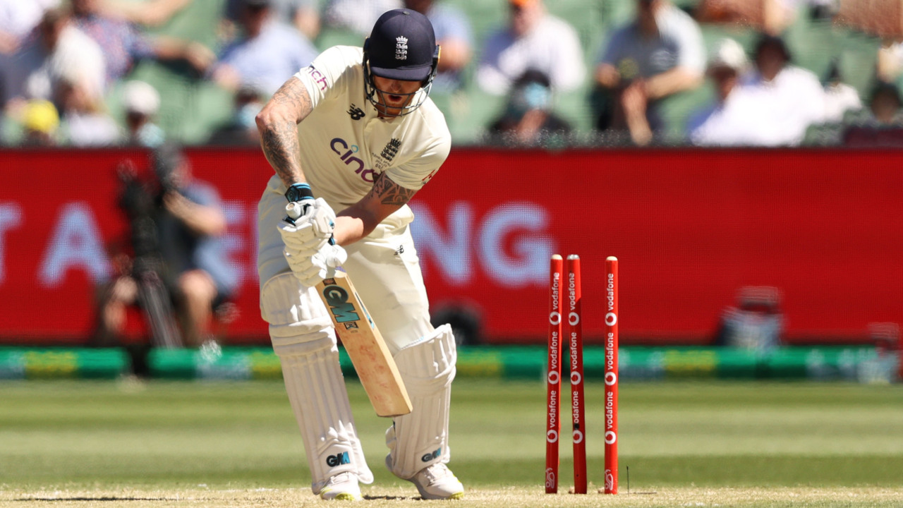Bowled him! Starc's seed shatters Stokes' start