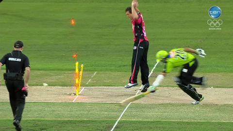 Abbott aims and fires