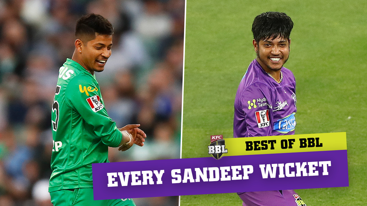 All of Sandeep Lamichhane's BBL wickets