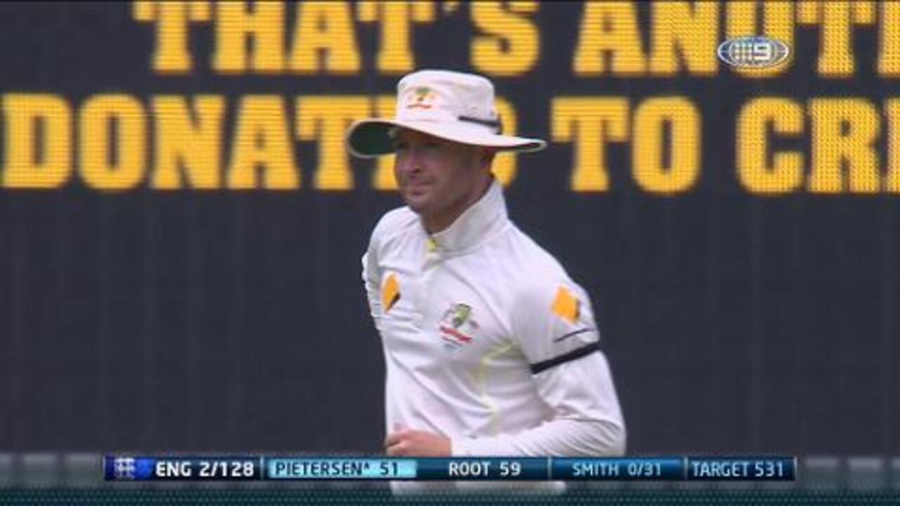 Australian onslaught rumbles on