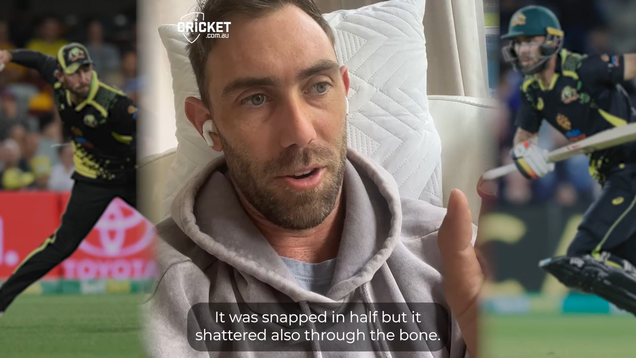 Maxwell reveals details of horrific leg injury