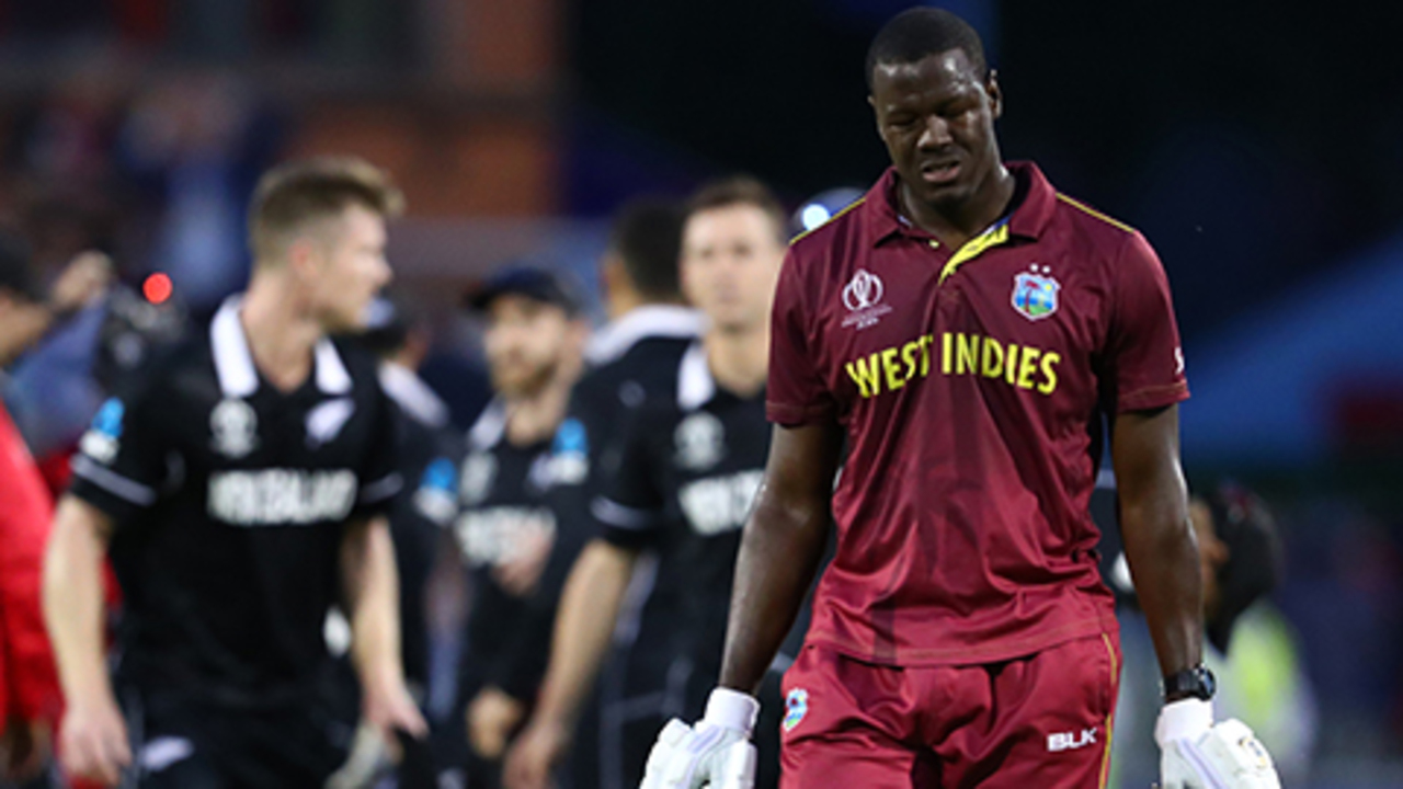 Windies fall just short as Black Caps go top