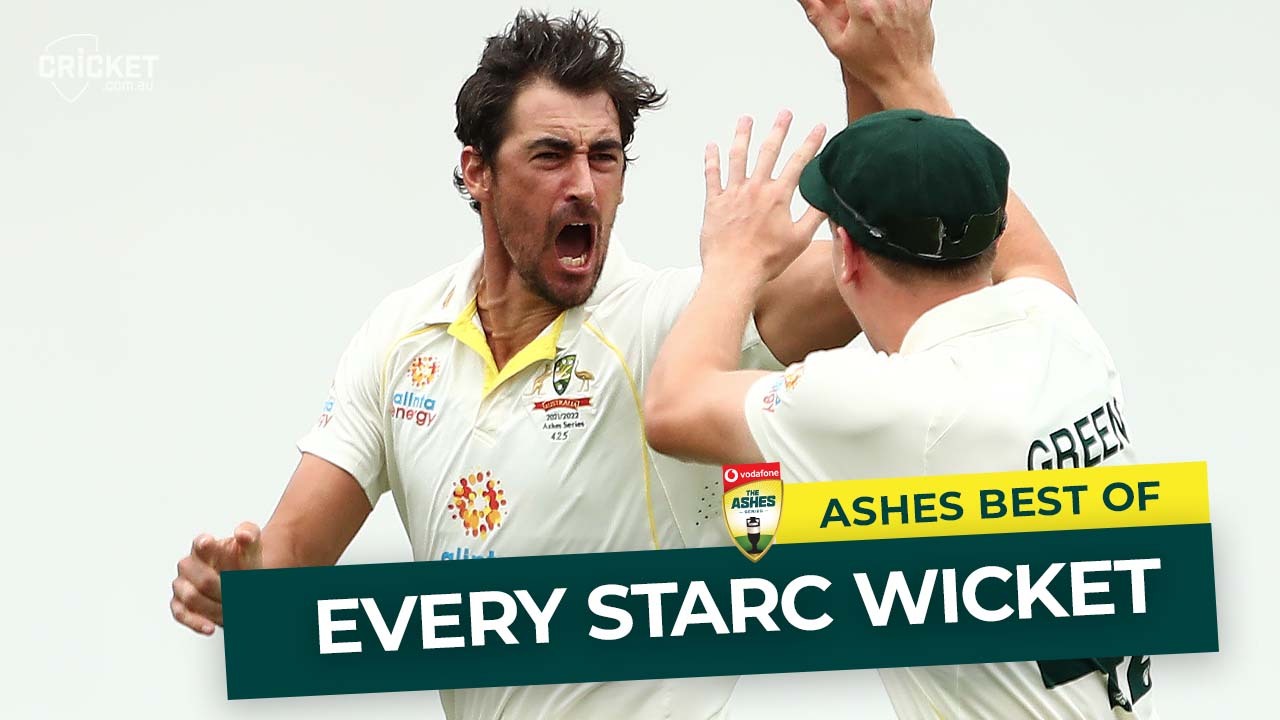 Best of the 2021-22 Ashes: Every Mitch Starc wicket