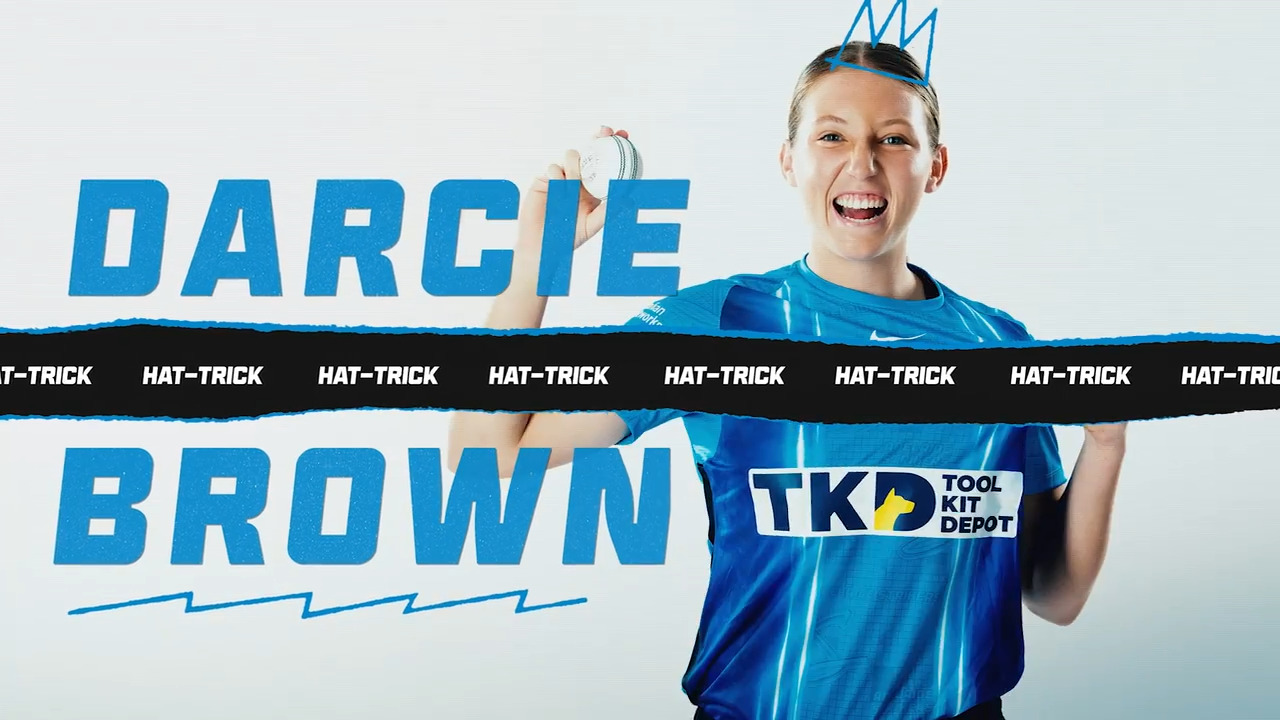Darcie Brown reflects on "surreal" first ever hat-trick