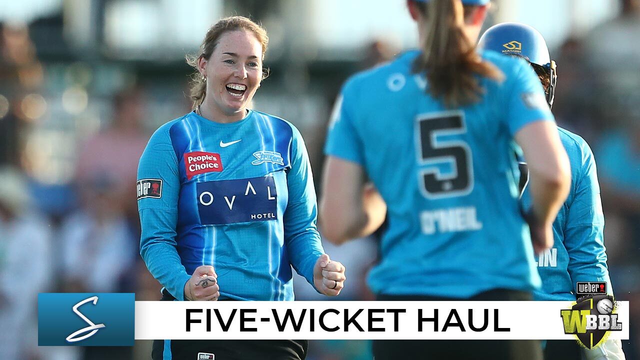 Wellington takes record five wicket haul