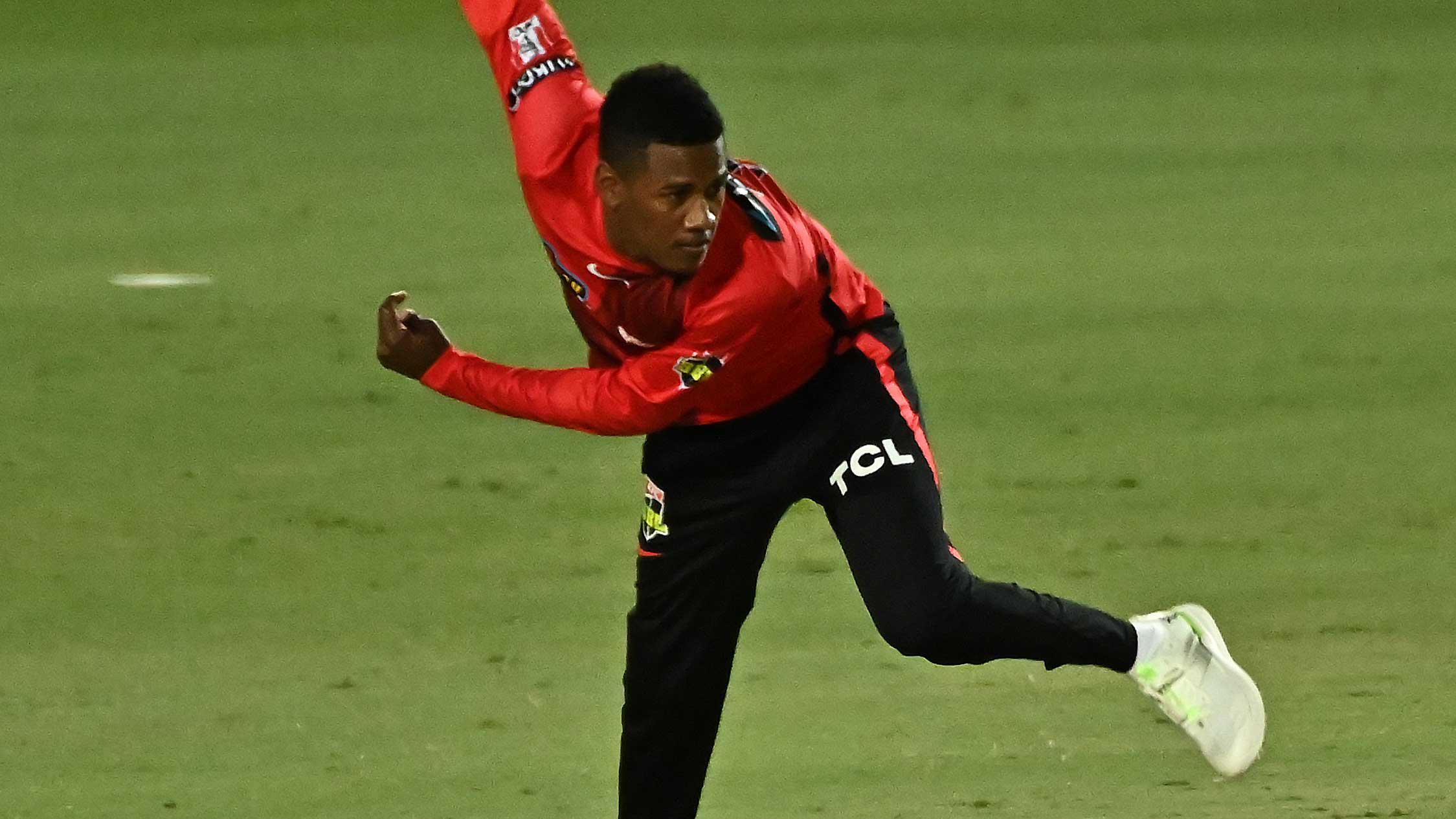 Hosein delivers crucial wickets in dream BBL debut