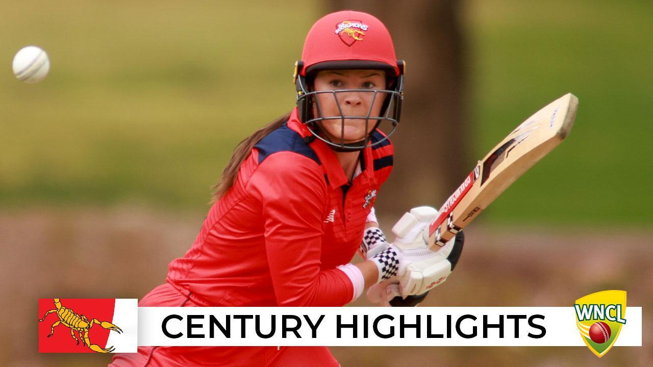 Webb's maiden WNCL ton drives Scorpions to victory