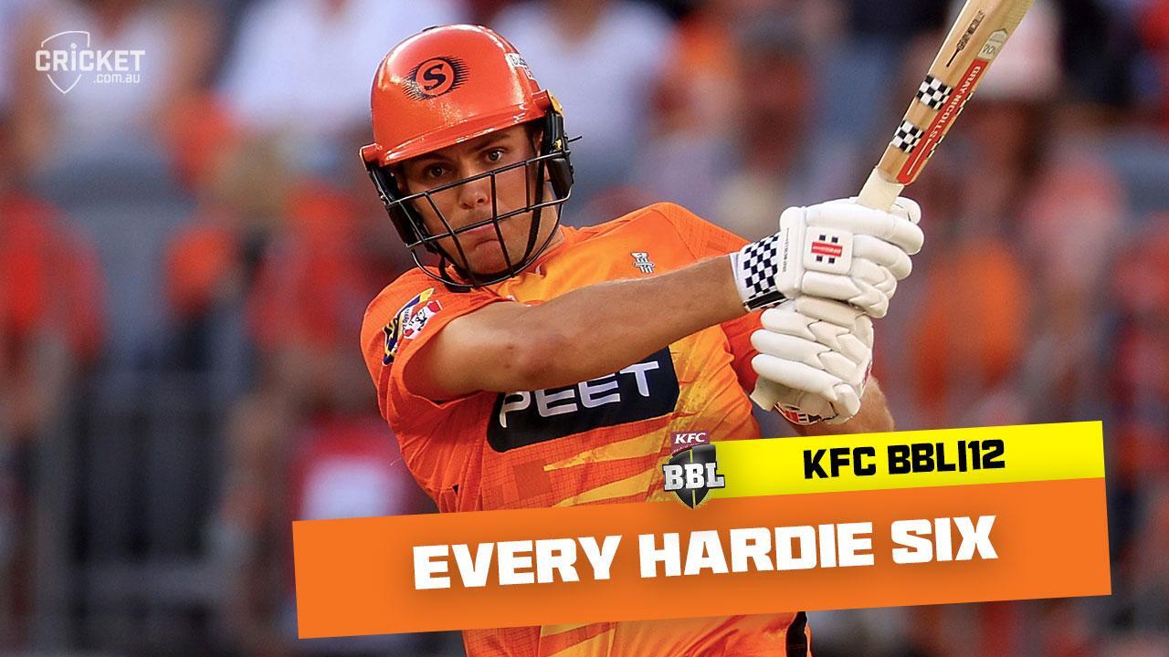 Every six: Hardie relishes promotion with dominant BBL|12