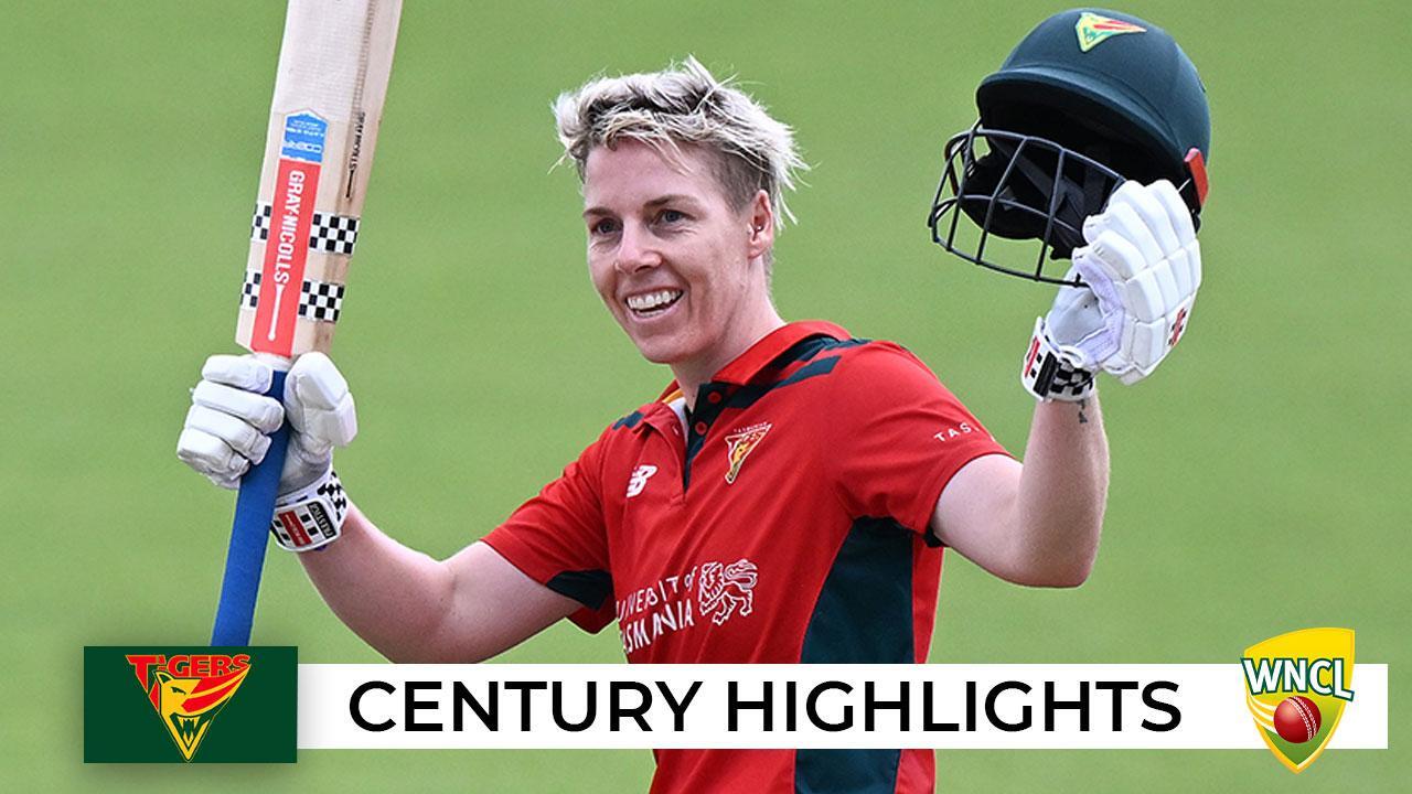 Villani shows her class with brilliant century for Tasmania