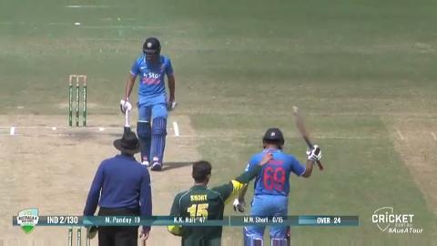 Nair fires before his namesake strikes