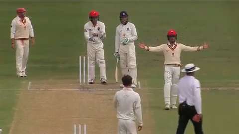 Handscomb double-hit raises a few eyebrows