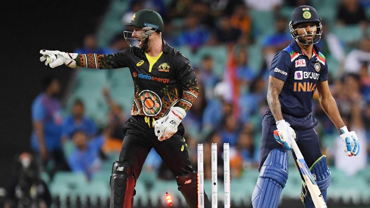 'I'm not Dhoni!' Wade jokes after narrow stumping miss