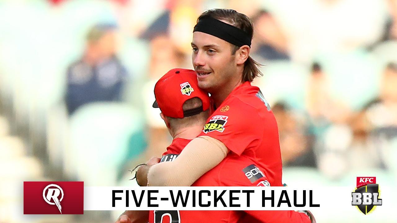 Zak attack: Five wickets for young Renegade