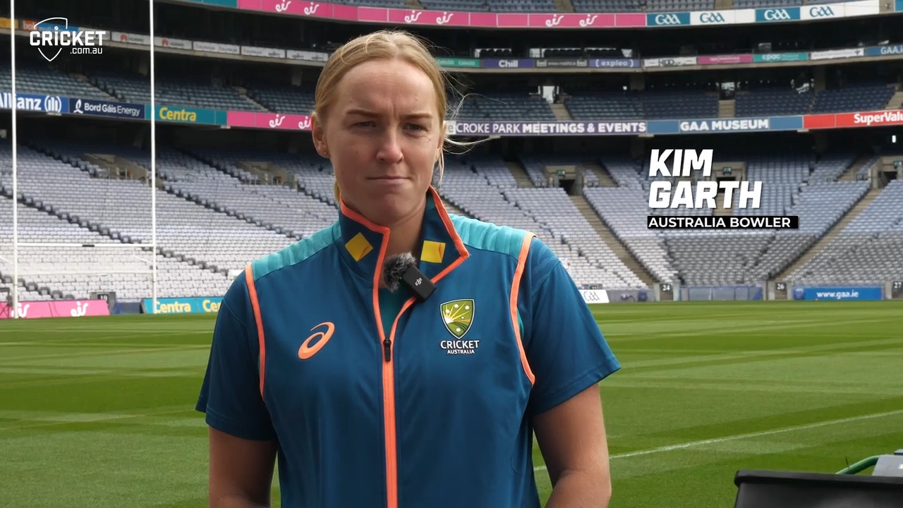 Kim Garth's Dublin homecoming in Aussie colours