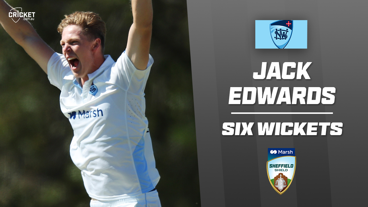 Edwards destroys Bulls' top order with maiden six-for