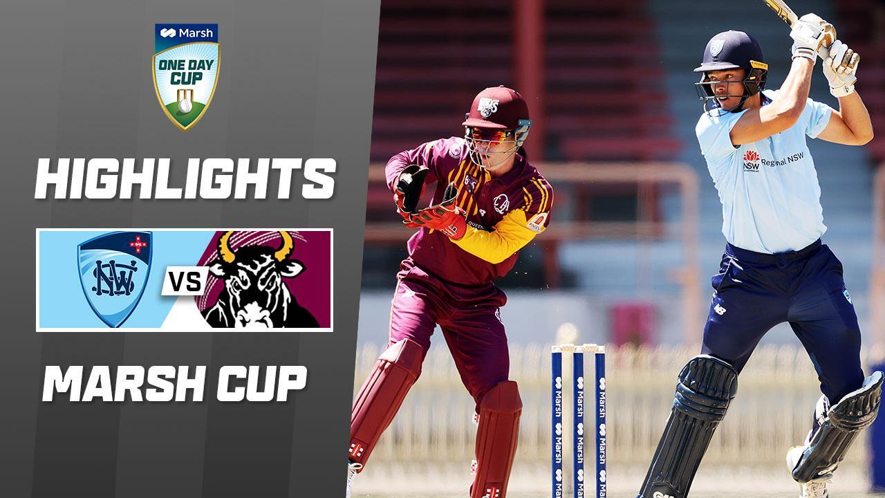 NSW v Queensland | Marsh One-Day Cup