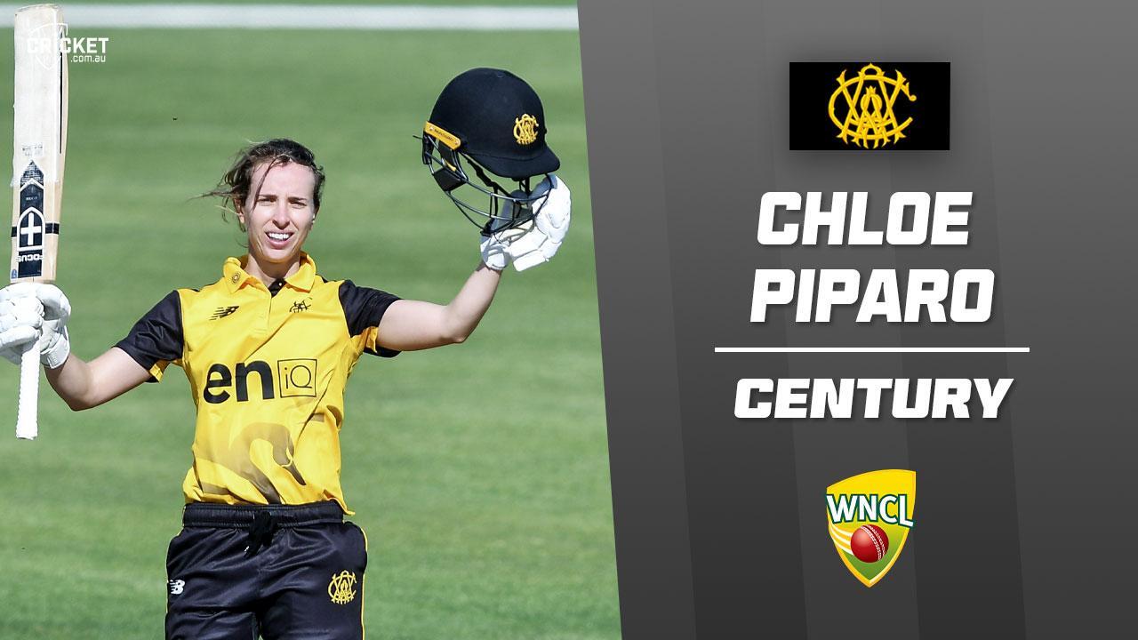 Piparo's brilliant century sets up WA victory