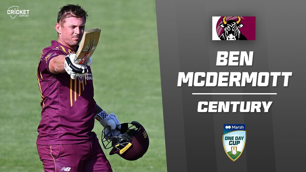 McDermott plunders 143 against former team