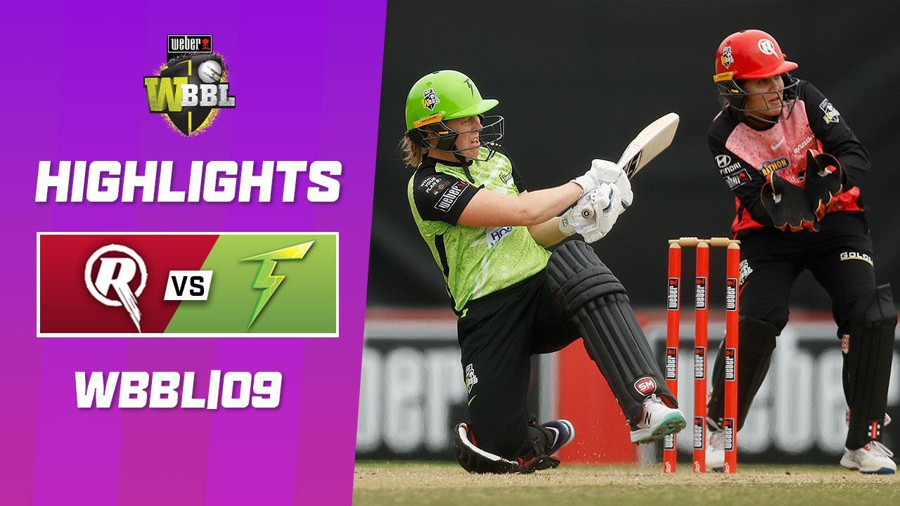 Melbourne Renegades v Sydney Thunder | WBBL|09