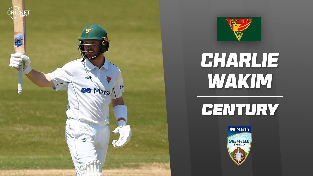 Wakim posts commanding ton on day one