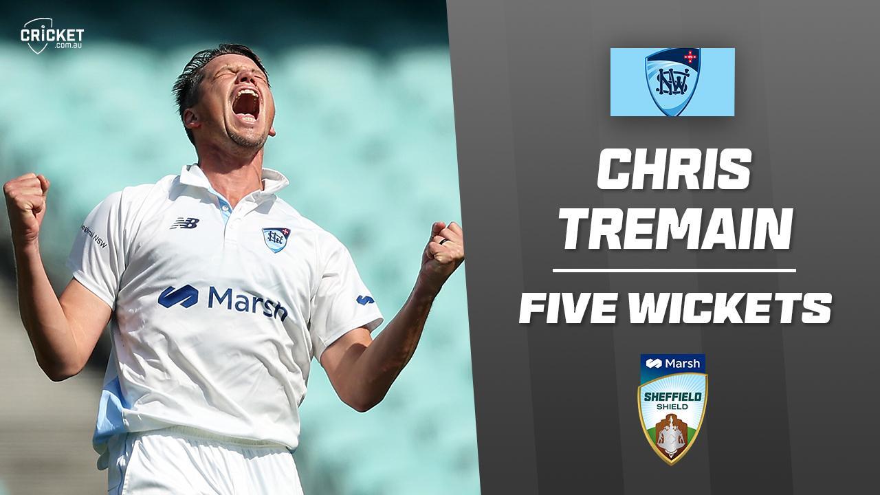 Tremain rips through WA top order with fast five