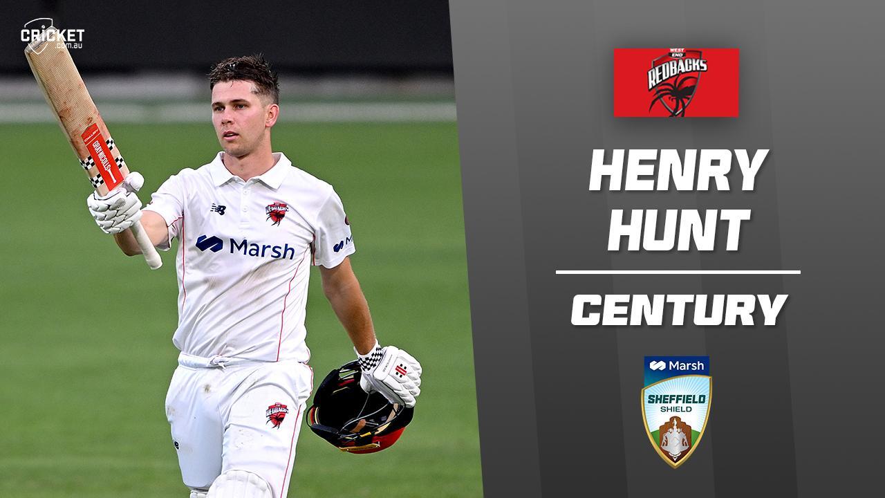 Hunt goes large with 162 at the Gabba