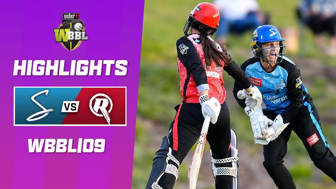 Adelaide Strikers v Melbourne Renegades | WBBL|09