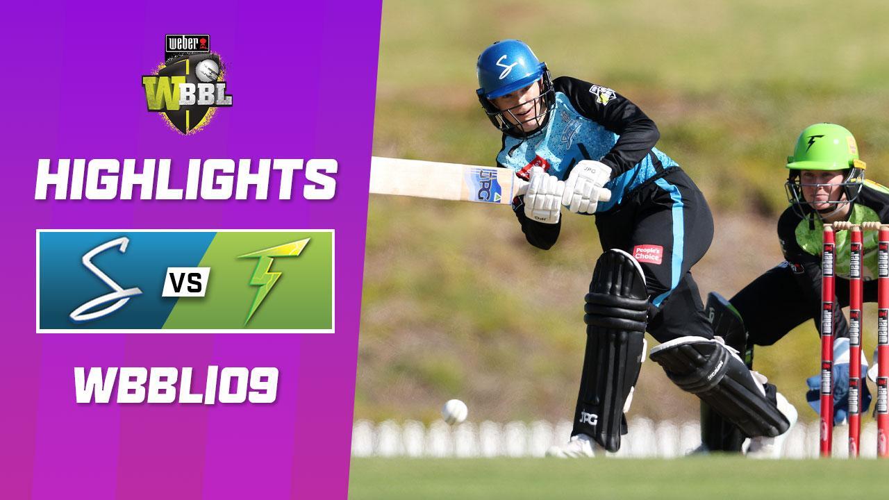 Adelaide Strikers v Sydney Thunder | WBBL|09