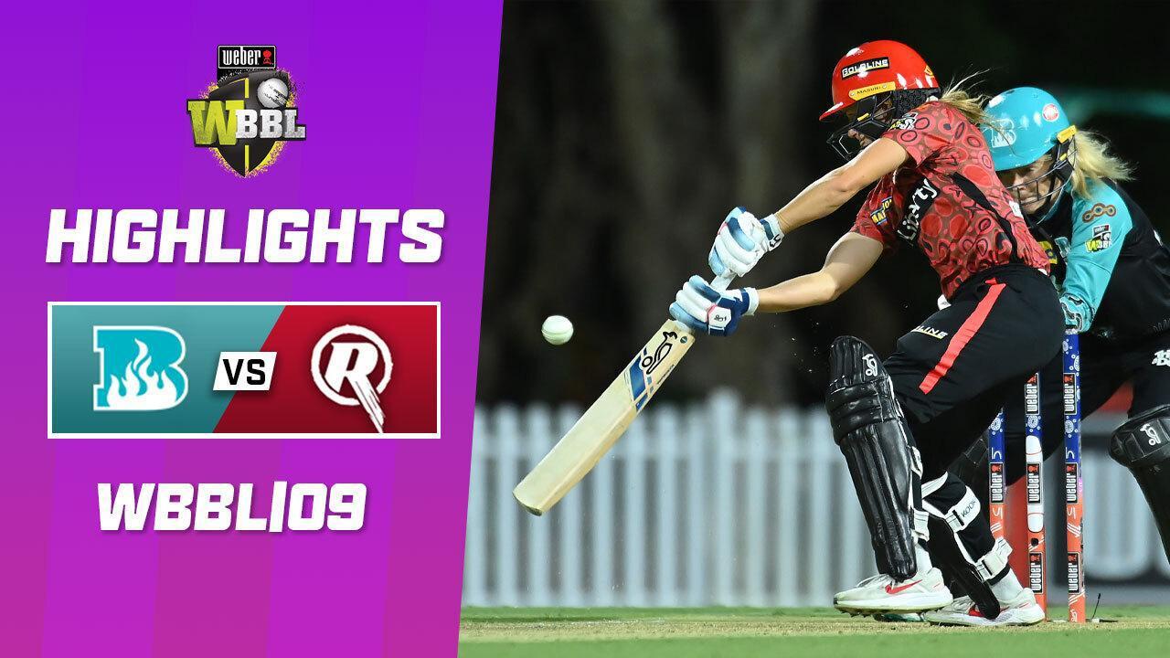 Brisbane Heat v Melbourne Renegades | WBBL|09