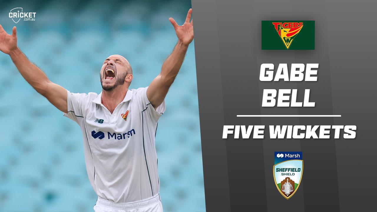 Gabe rings Blues' Bell with five wickets