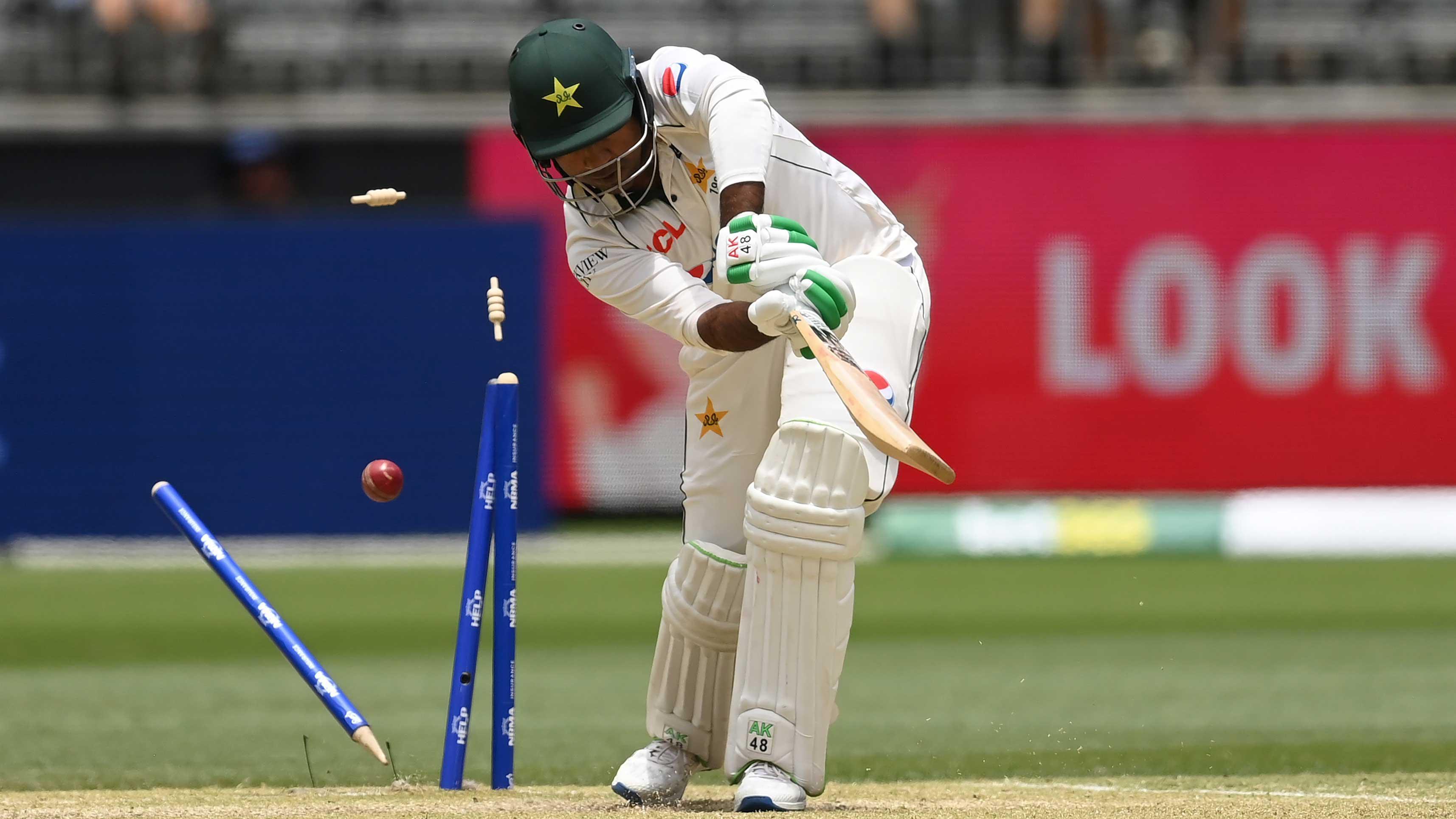 Starc inswinger sends Sarfaraz's stump cartwheeling