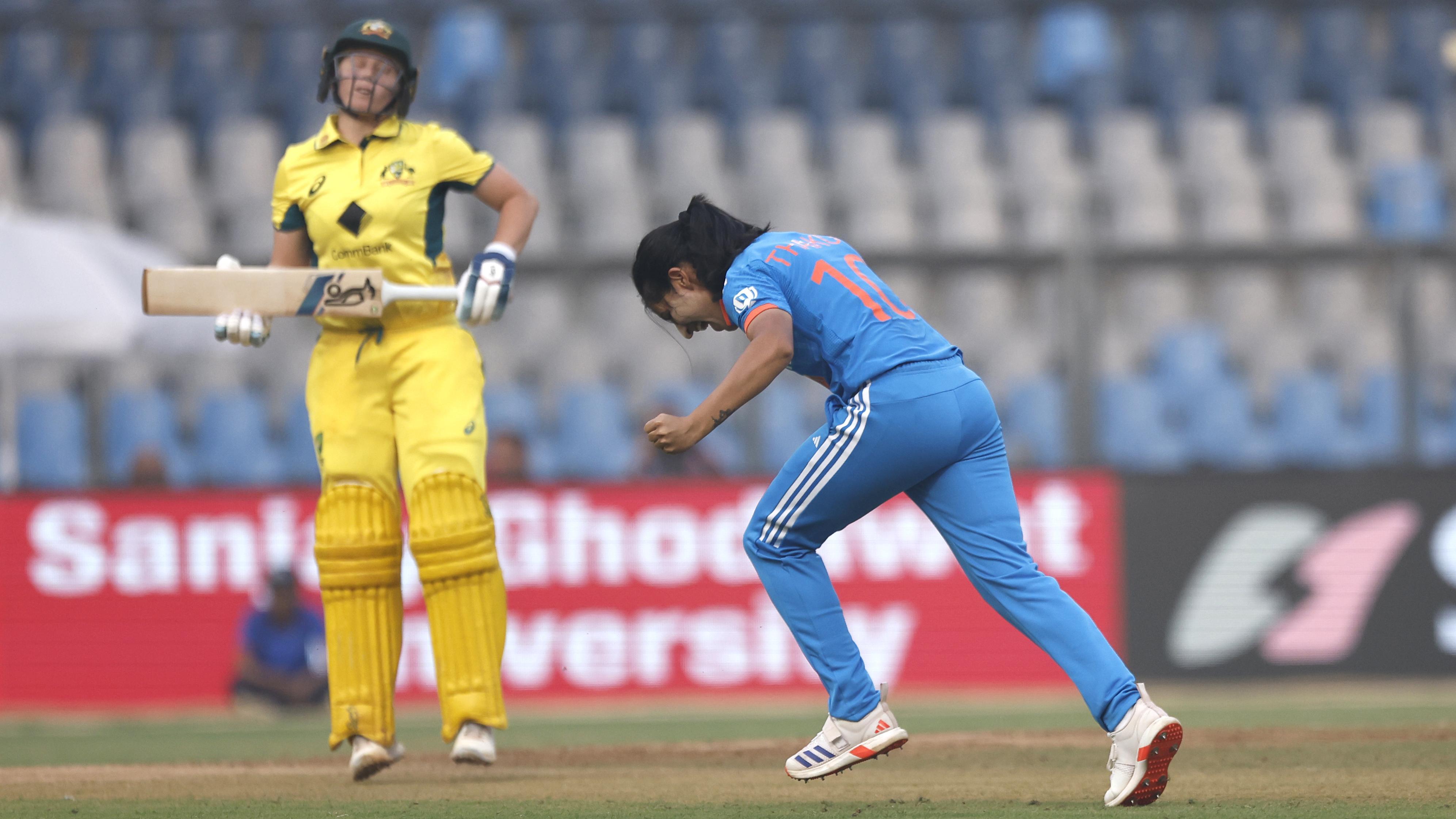 Healy out for a duck as Rana takes a ripper