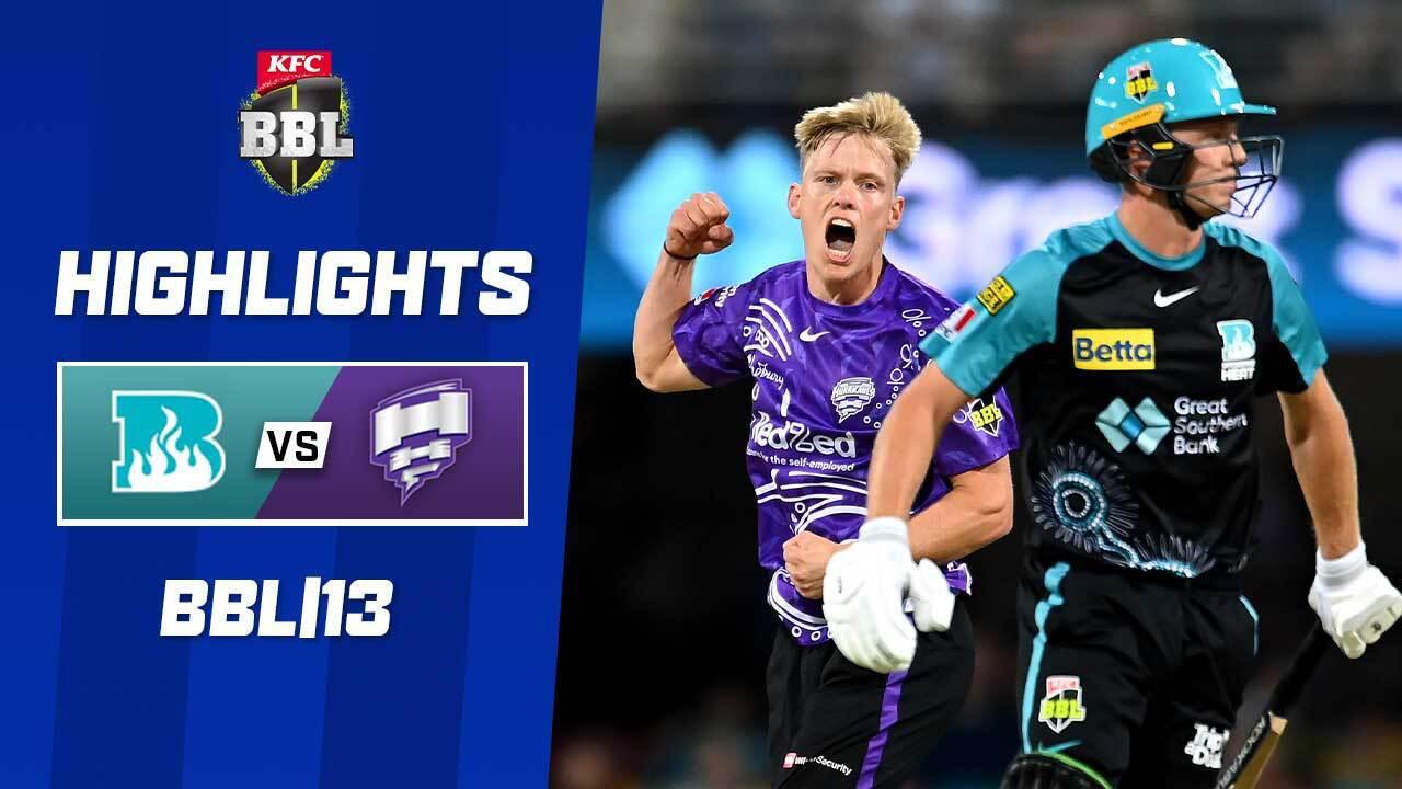 Brisbane Heat v Hobart Hurricanes | BBL|13
