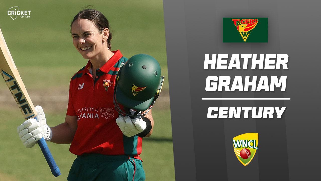 Graham smashes Vics en route fourth WNCL ton