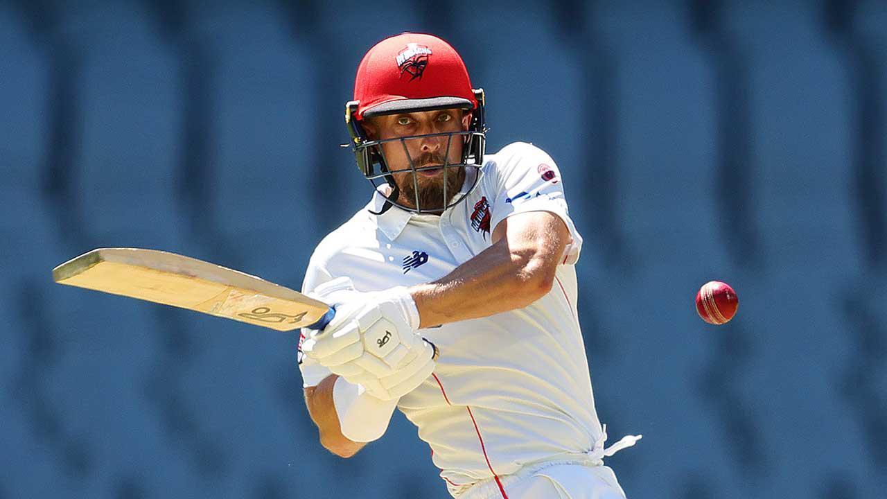 Lehmann plays 'fighting knock' for Redbacks