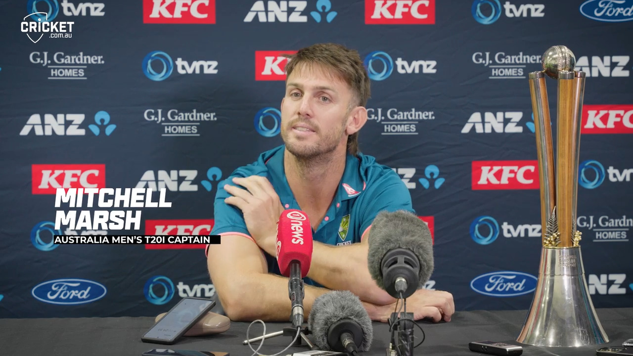 Marsh flags rotation but insists 'here to win' NZ T20 series