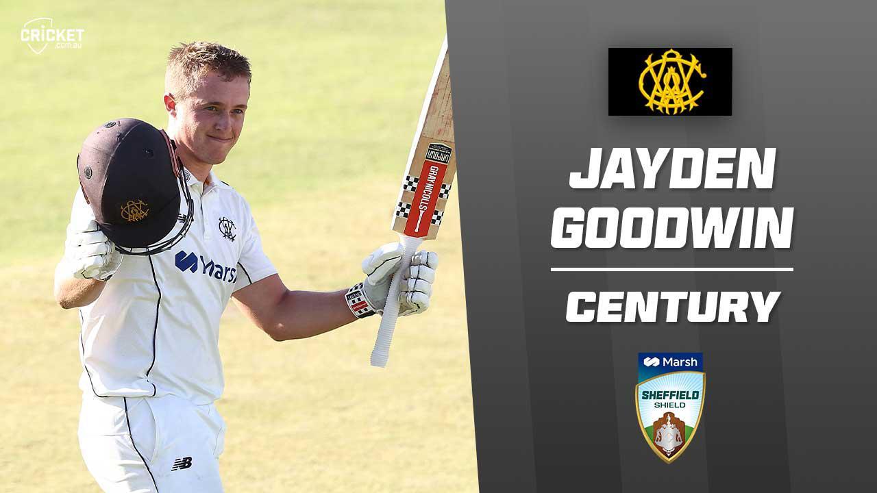 Composed Goodwin anchors WA with maiden first-class ton