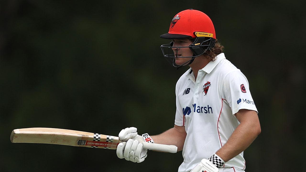 Kelly scores maiden first-class fifty