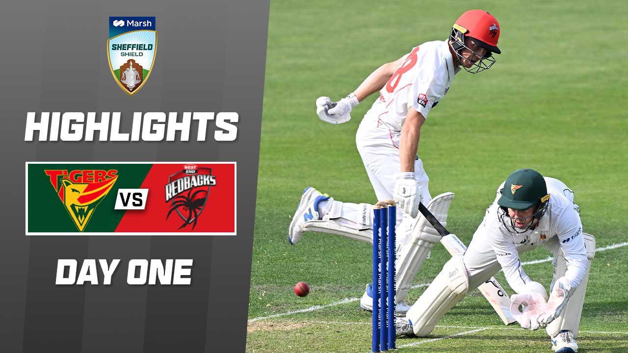 Tasmania v South Australia | Sheffield Shield | Day 1