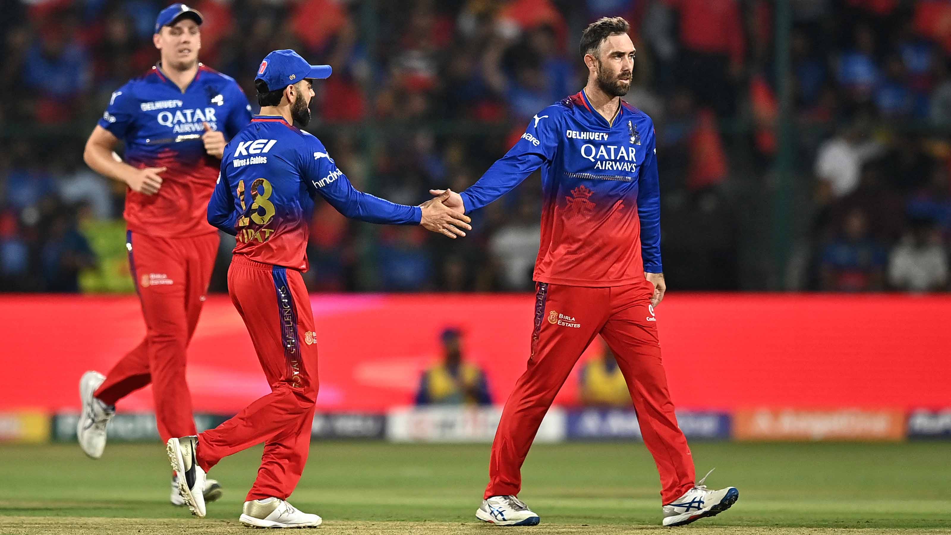 Maxwell chimes in with wickets as Kohli shines for RCB | cricket.com.au