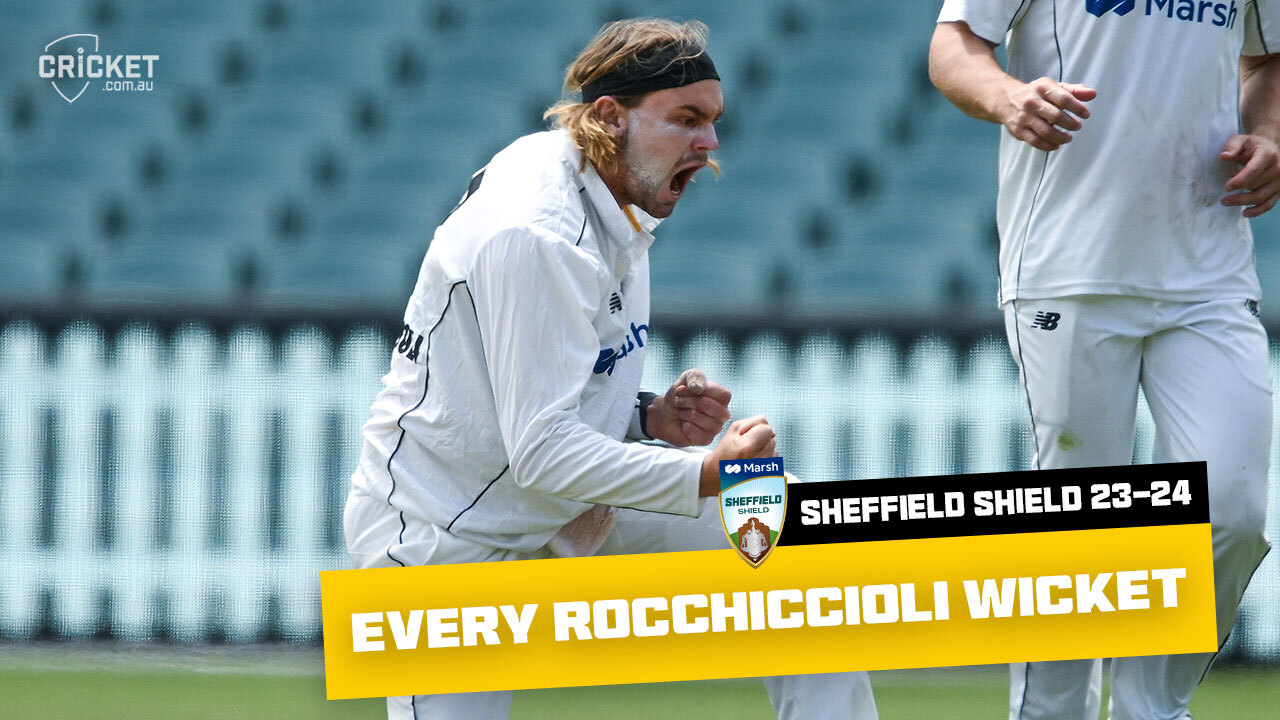 Every wicket: Rocchiccioli in rare air with 46-wicket season