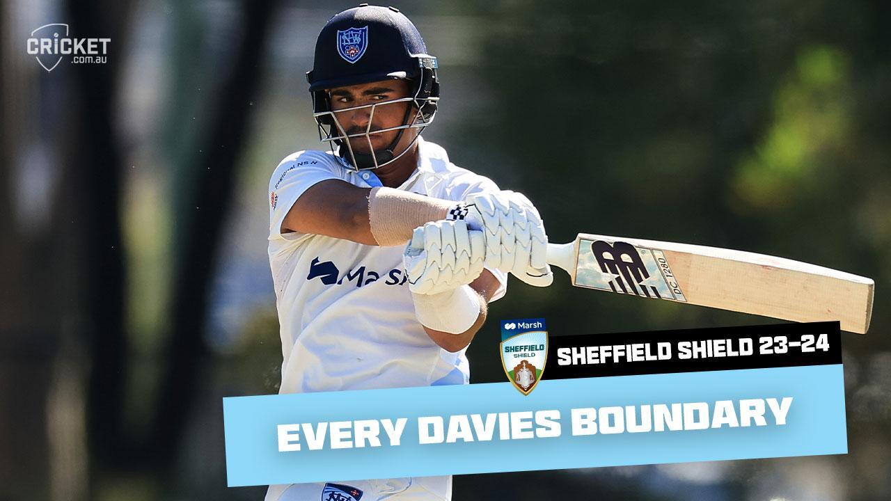 Every boundary: Davies dominates in breakout Shield summer
