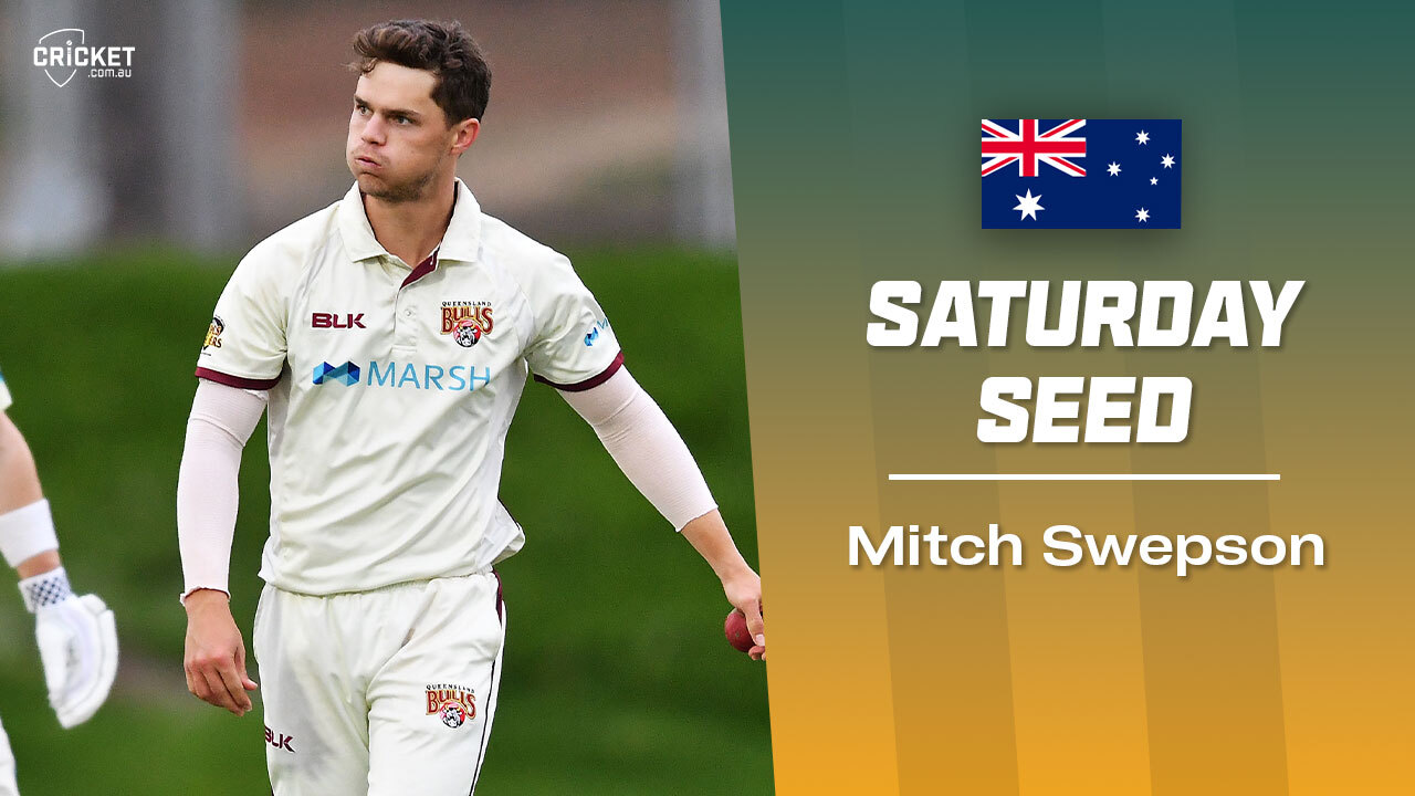 Saturday Seed: Swepson turns it square to bowl Abbott