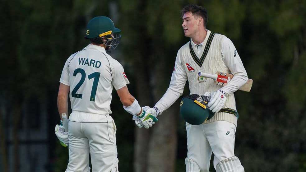 Quicks strike thrice after Aus A batters pile on runs | cricket.com.au