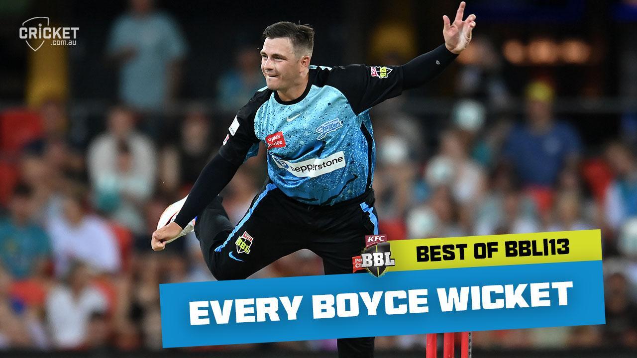 Every wicket: Boyce bewitches in BBL|13