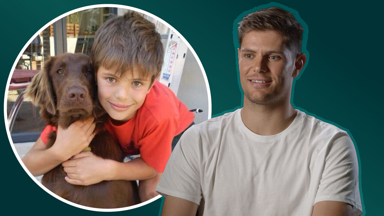 That's ruff: Aaron Hardie's incredible first bat story