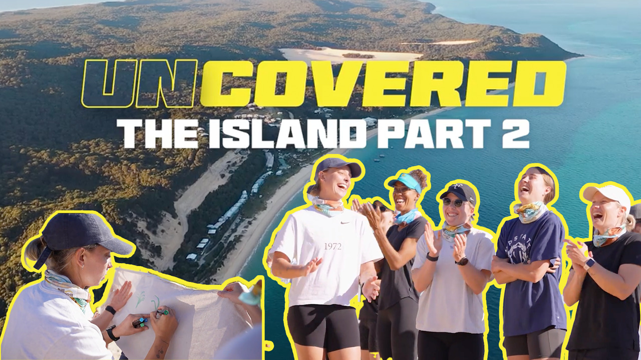 Uncovered part two: On the island with the Aussie women's team