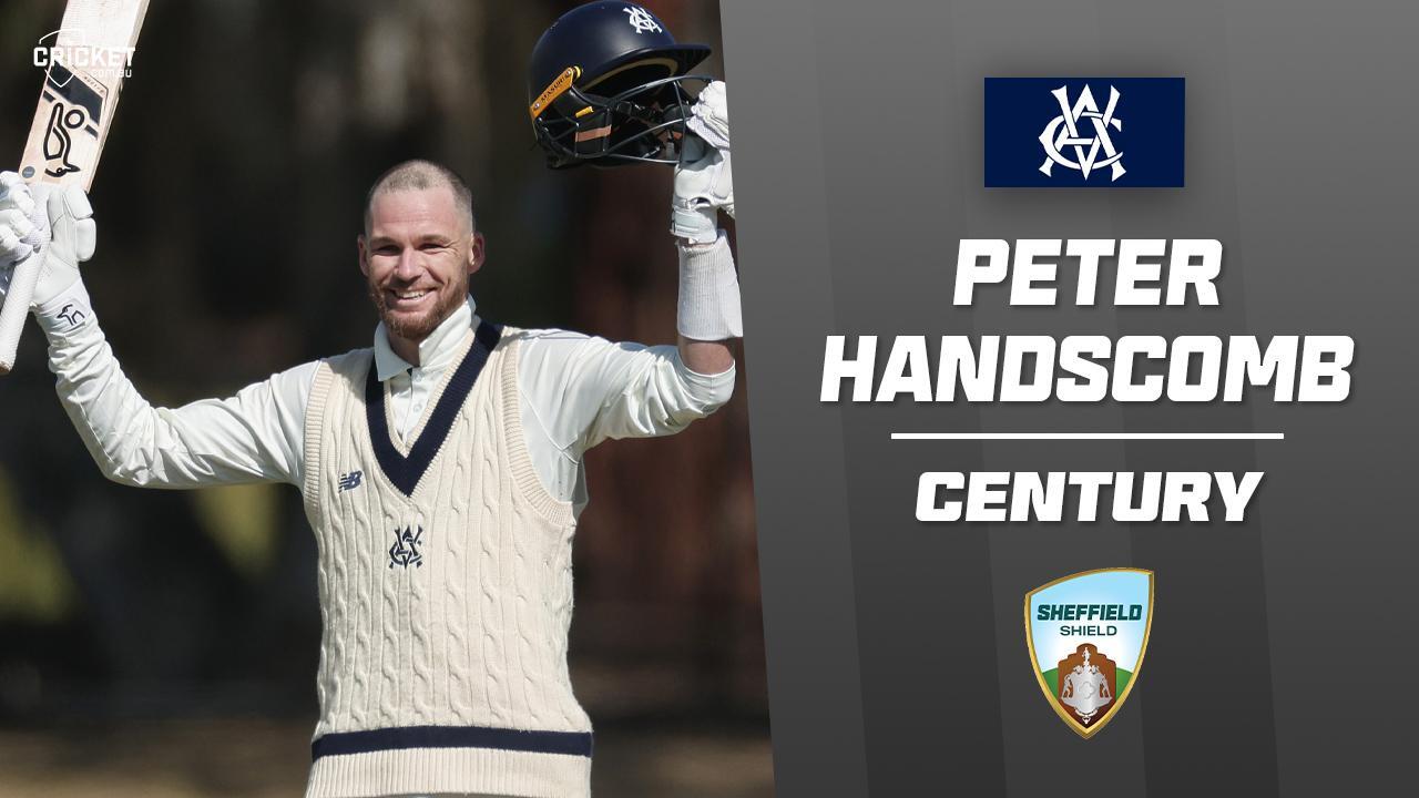 Red-hot Handscomb starts Shield season brightly