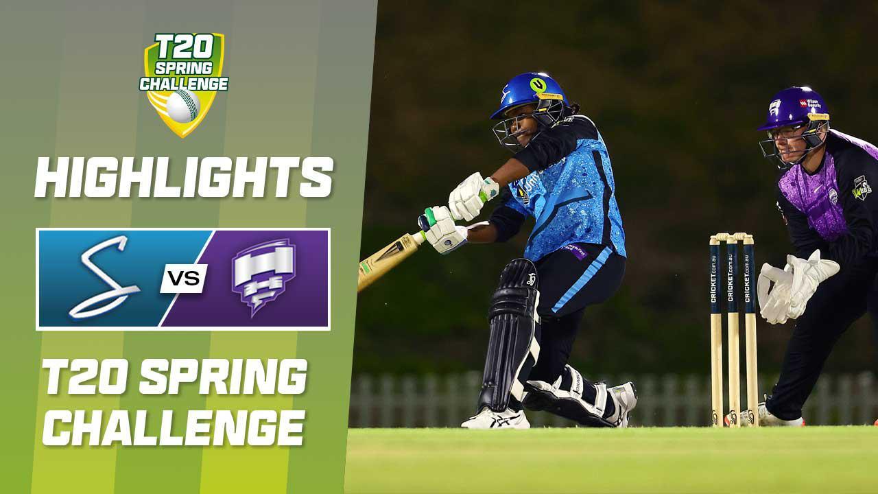 Adelaide Strikers v Hobart Hurricanes | T20 Spring Challenge